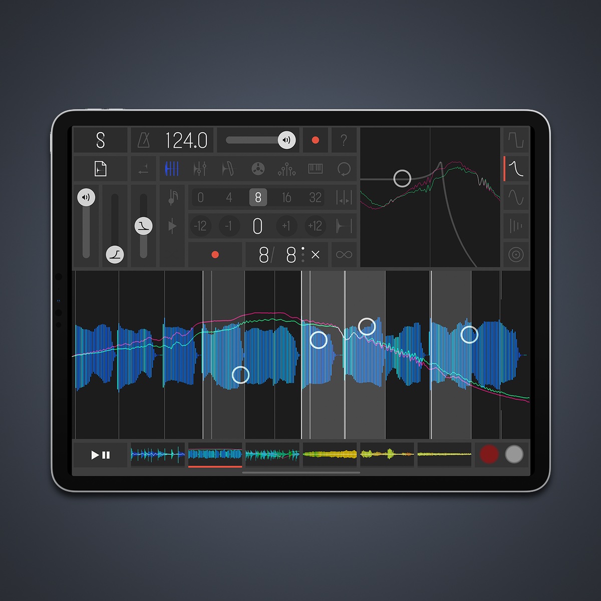 Samplr, el potente sampler creativo para iOS, añade control MIDI ...