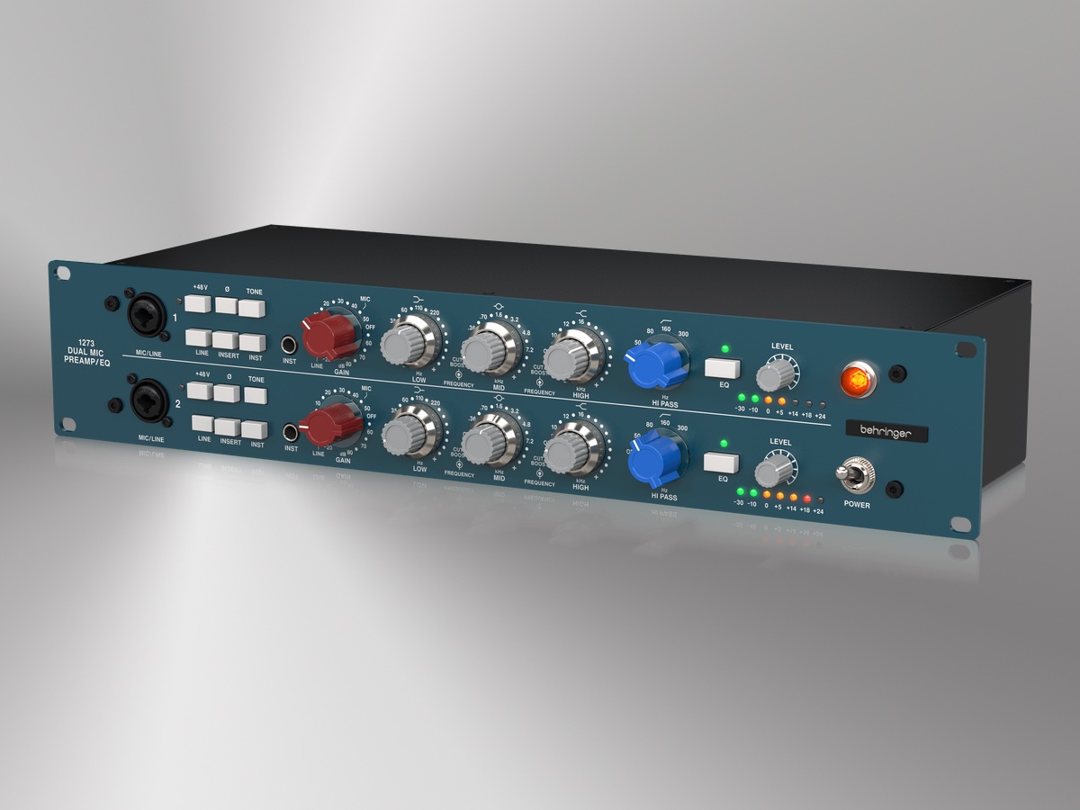 Behringer 1273: ¿un Neve 1073 dual por 639 €? | Hispasonic