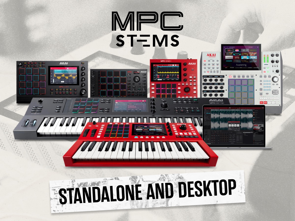 Akai MPC Stems, ya disponible en sistemas MPC hardware | Hispasonic