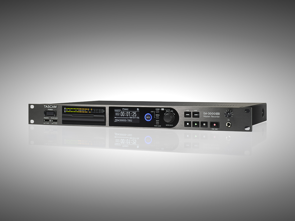 Tascam DA-3000SD: vuelve el popular grabador PCM/DSD y conversor AD/DA | Hispasonic