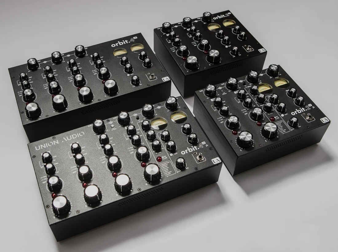 Union Audio presenta sus nuevos mixers rotatorios Orbit LE2, Orbit LE4 ...