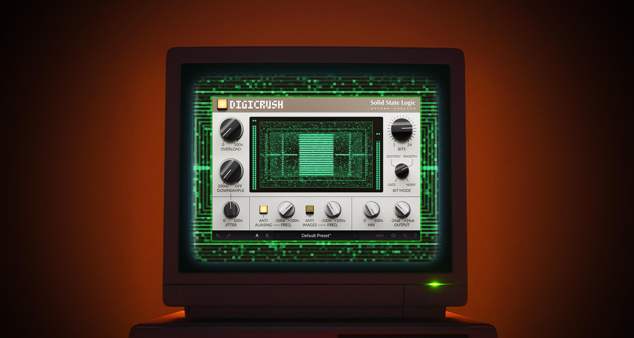 SSL Digicrush, un plugin lo-fi de reducción de bits de Solid State Logic | Hispasonic