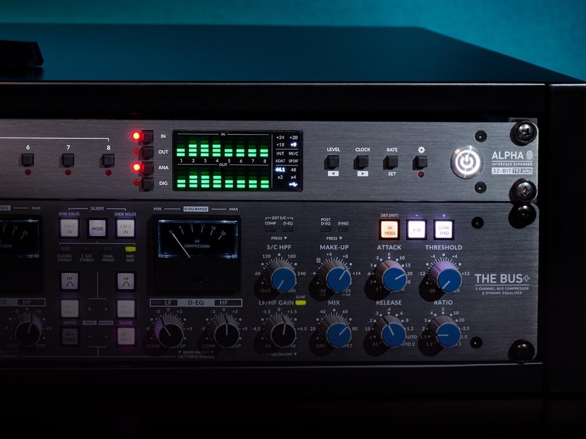 SSL Alpha 8: interfaz de audio USB-C y convertidor ADAT en la misma ...