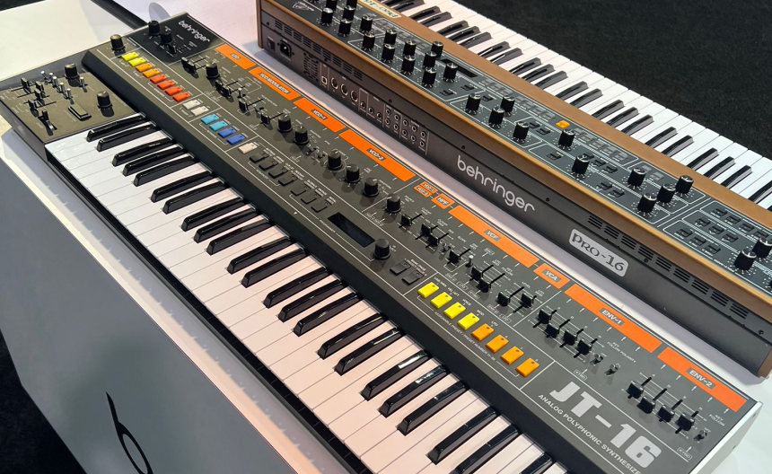 Sigue el desfile Behringer: 'Jupiter' JT-16 y 'Prophet' Pro-16 | Hispasonic