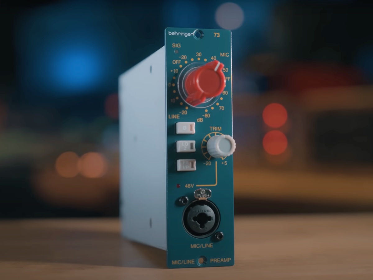 Behringer 73, un previo de micro Serie 500 inspirado en el Neve 1073 por solo 229 € | Hispasonic
