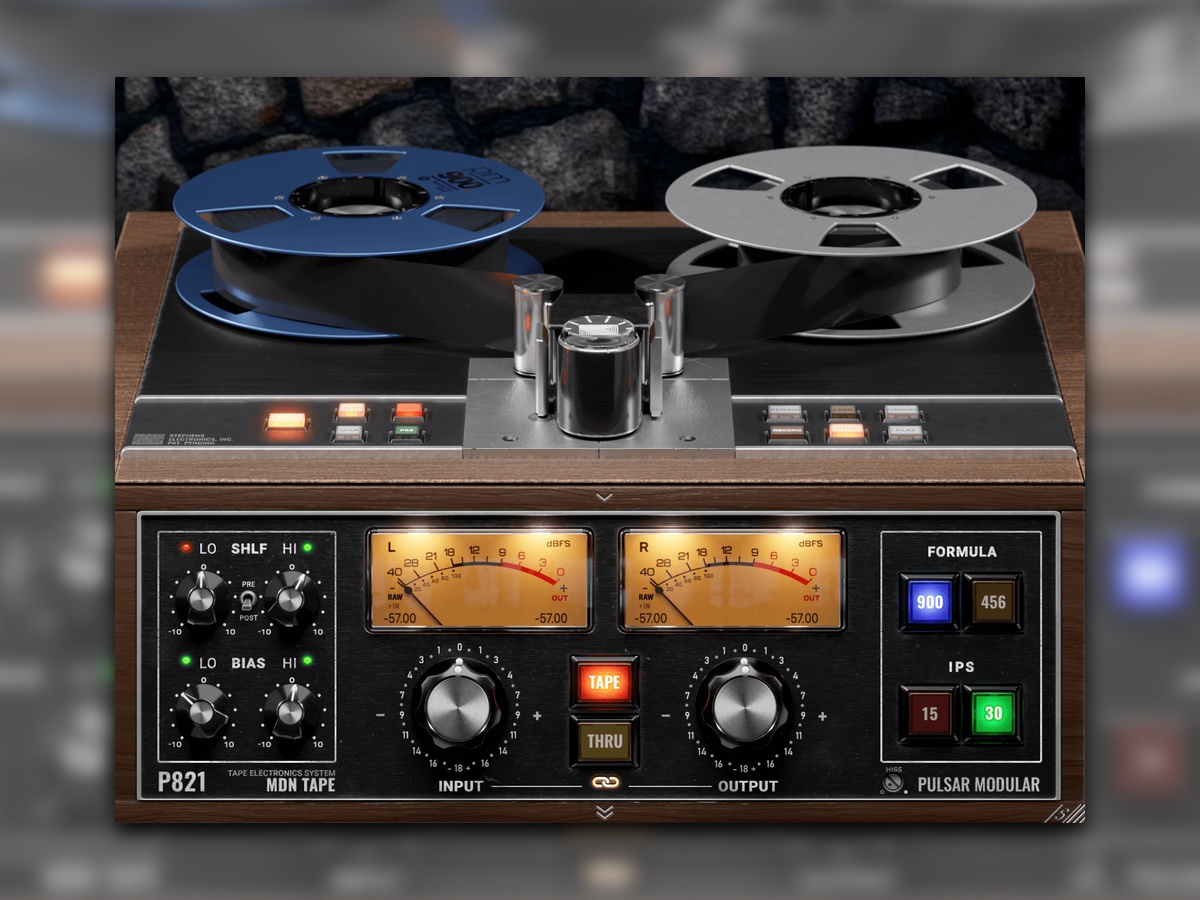Pulsar Modular P821 MDN, el grabador de cinta Stephens 821 renace en ...