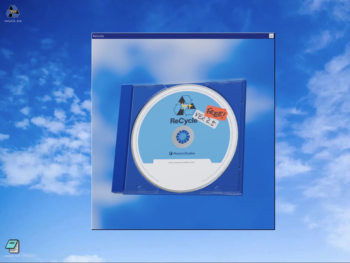 Reason Studios Recycle 2.5 ahora es gratis | Hispasonic