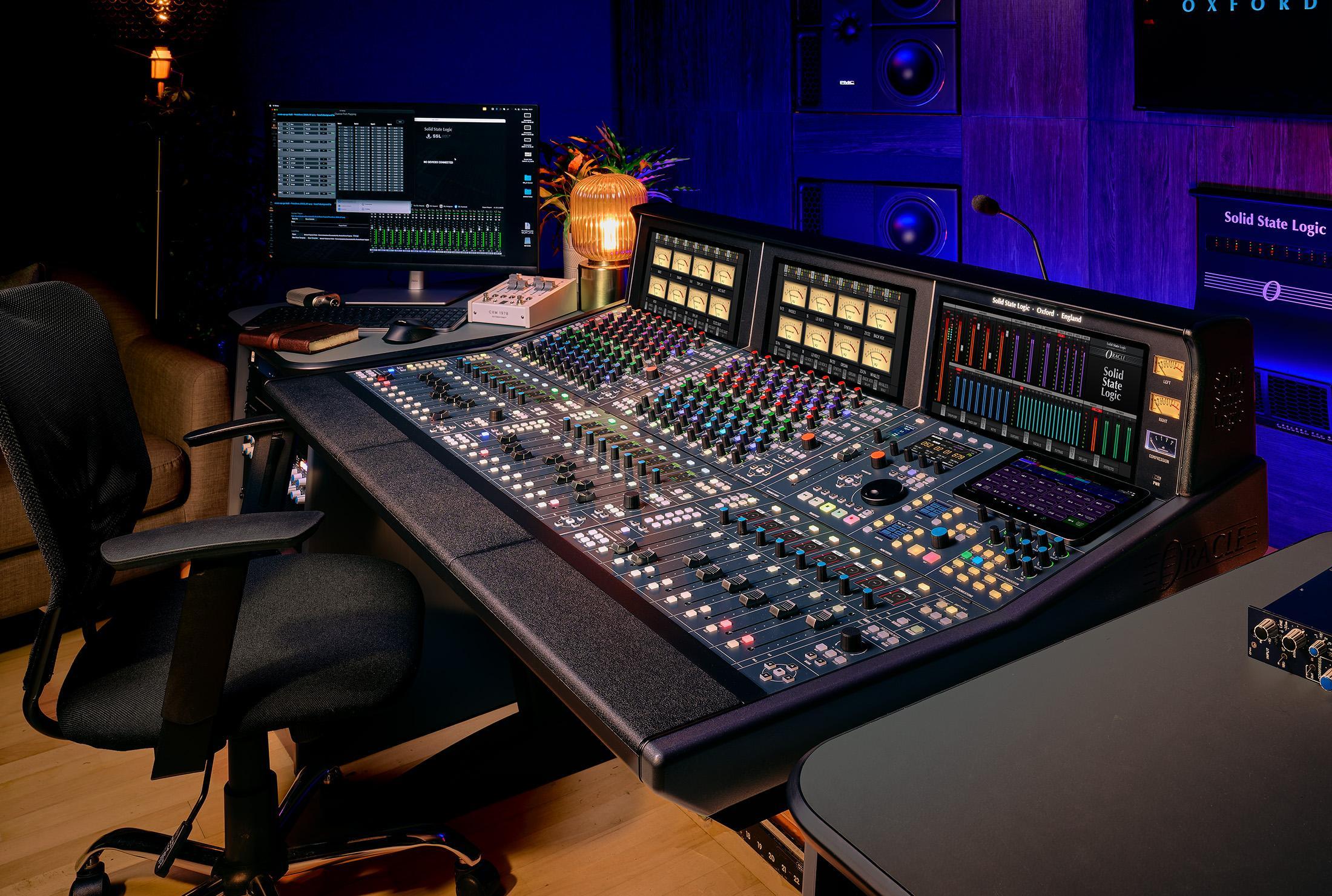 SSL Oracle, la consola analógica del futuro | Hispasonic