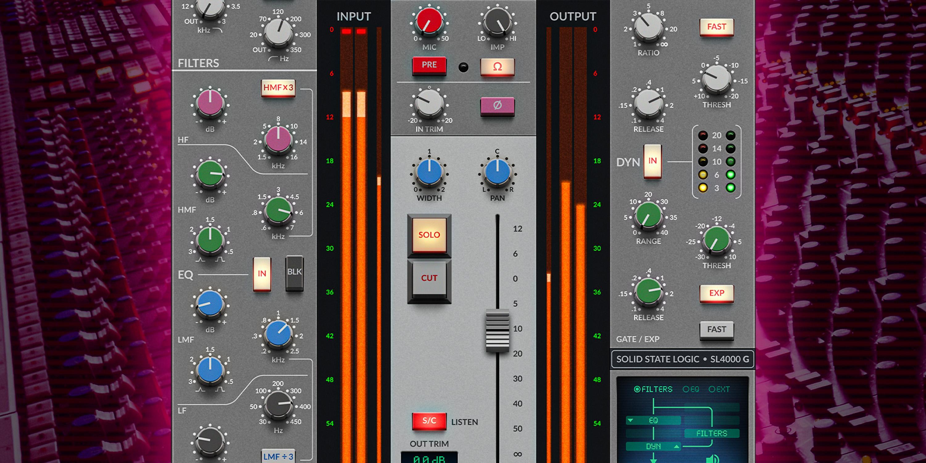 SSL 4K G Channel Strip: el sonido de una generación, ahora en plugin ...