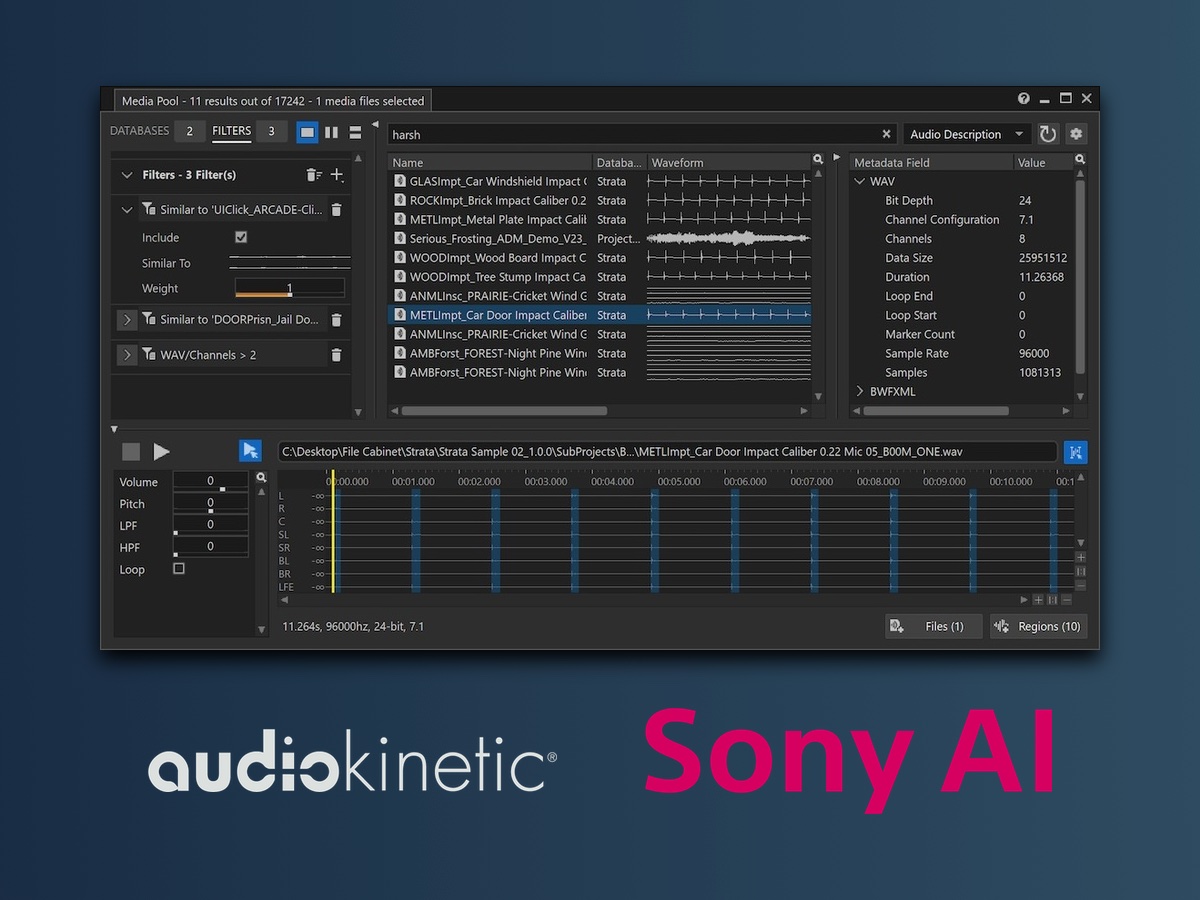 Audiokinetic Similar Sound Search: una nueva forma de encontrar sonidos ...