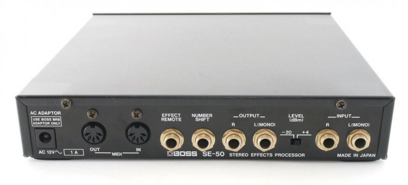 Boss SE-50 : Opiniones y precios | Hispasonic